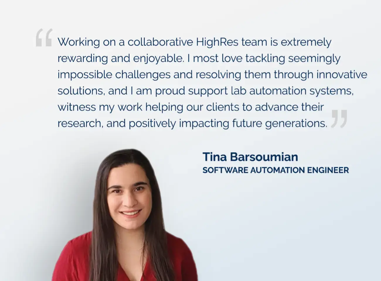 Why HighRes? - HighRes Biosolutions